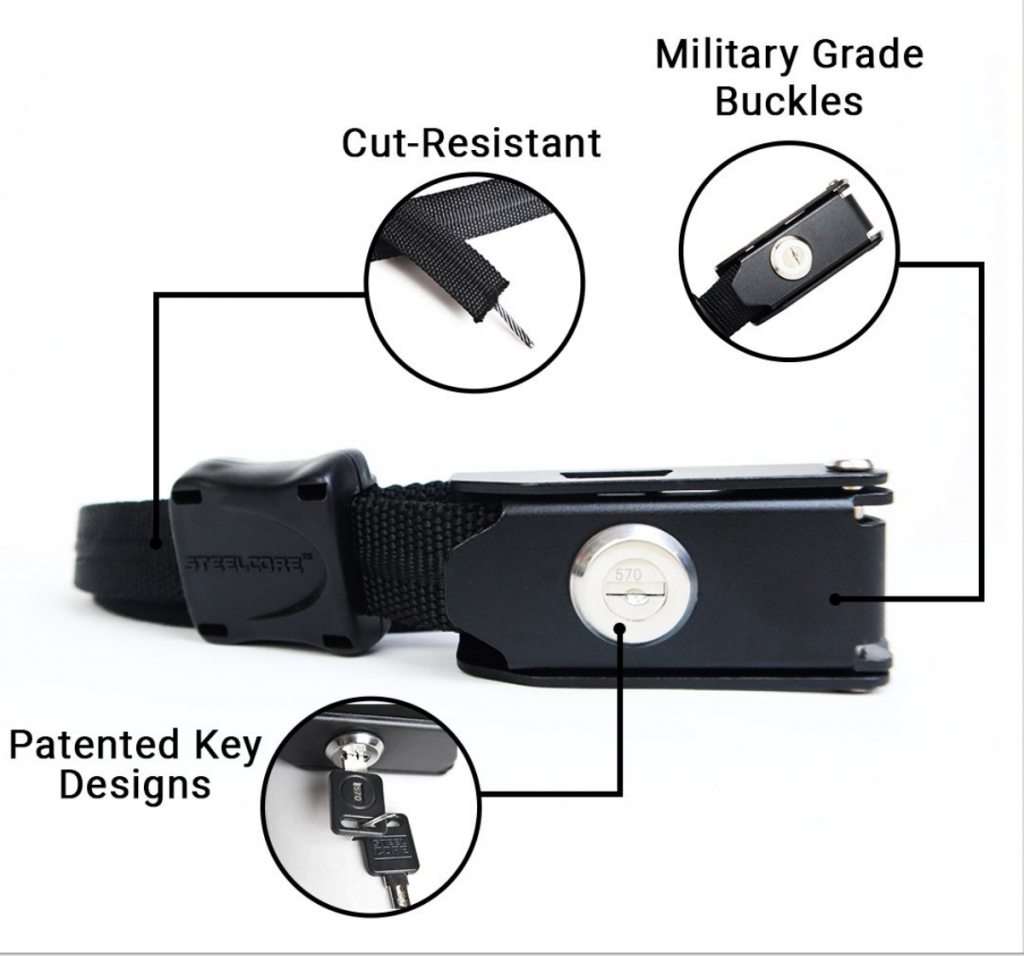 Universal Security Strap 9ft - Pair - Steelcore Inc.